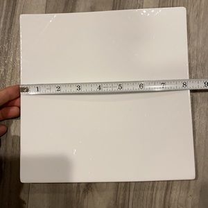 Sam & Squito | Dining | Sam Squito 8 Textured Square Salad Plate Glossy ...